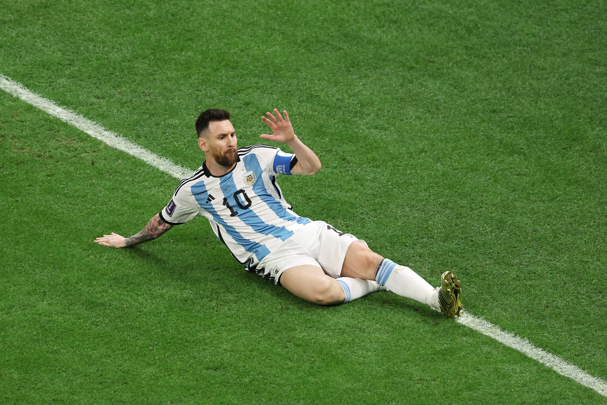 Qatar 2022: El gol de penal de Messi en la final de la Copa del Mundo ...