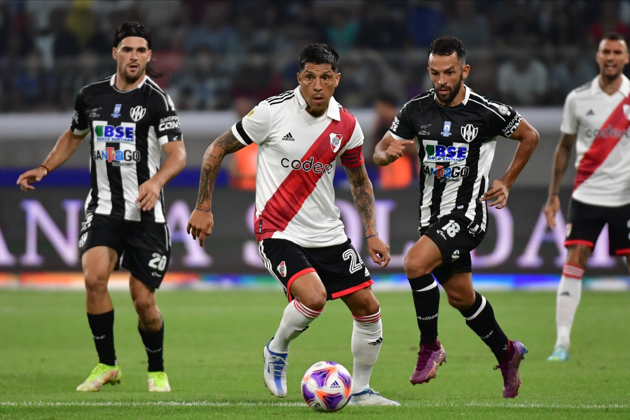 River le gana a Central Córdoba por 1 a 0 en el Madre de Ciudades - Sol ...