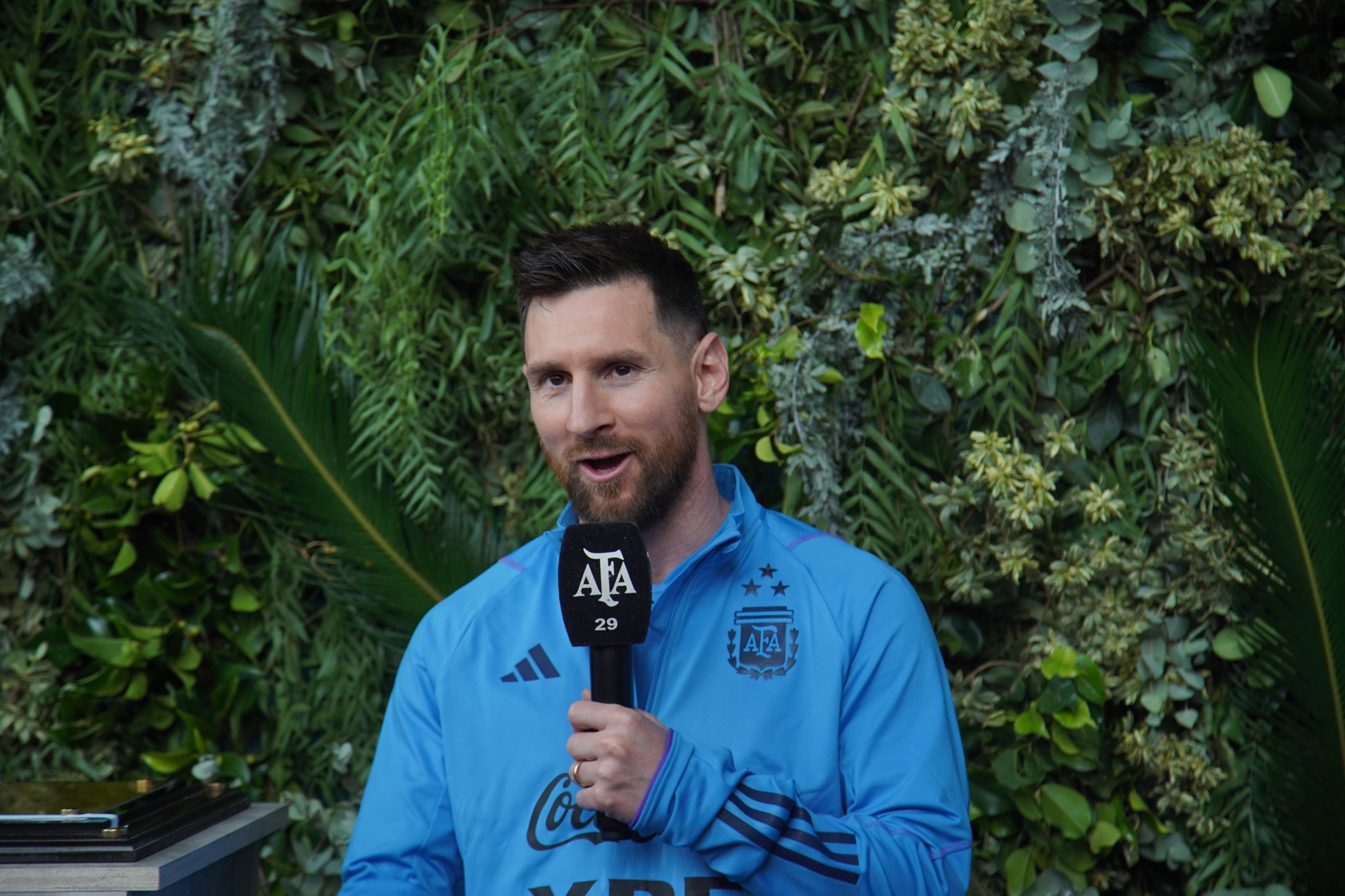 Messi tras el homenaje de AFA: "Es un reconocimiento muy especial ...