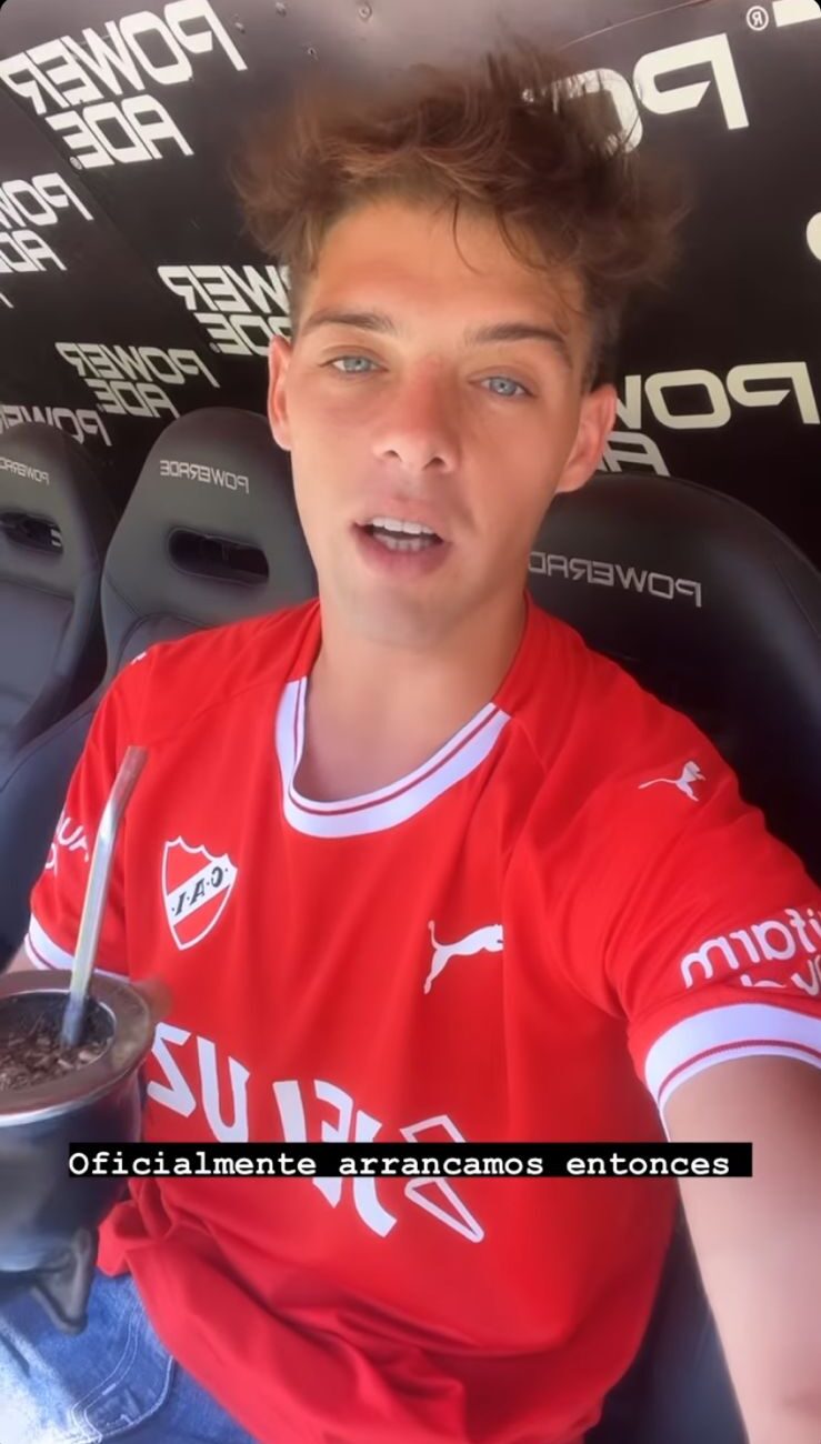 Santiago Maratea comenzó una colecta para Independiente y ya superó los ...