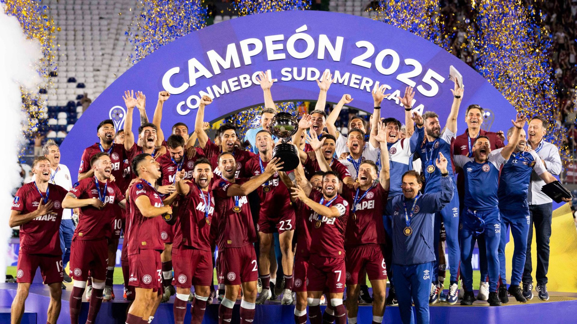 Lanús se consagró campeón de la Copa Sudamericana 2025 tras superar a ...